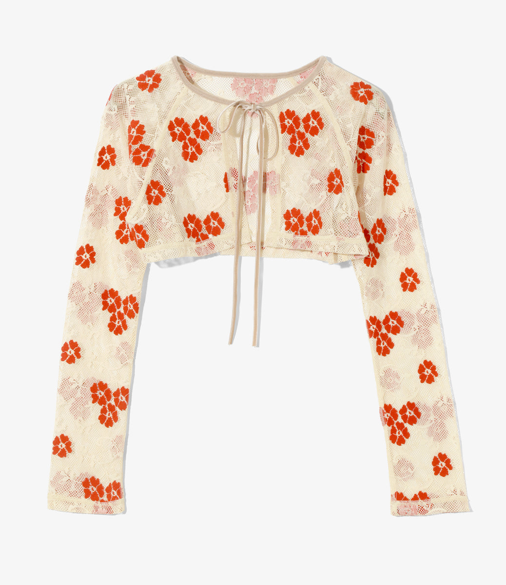 Spencer Bolero - Flower Lace – NEPENTHES ONLINE STORE