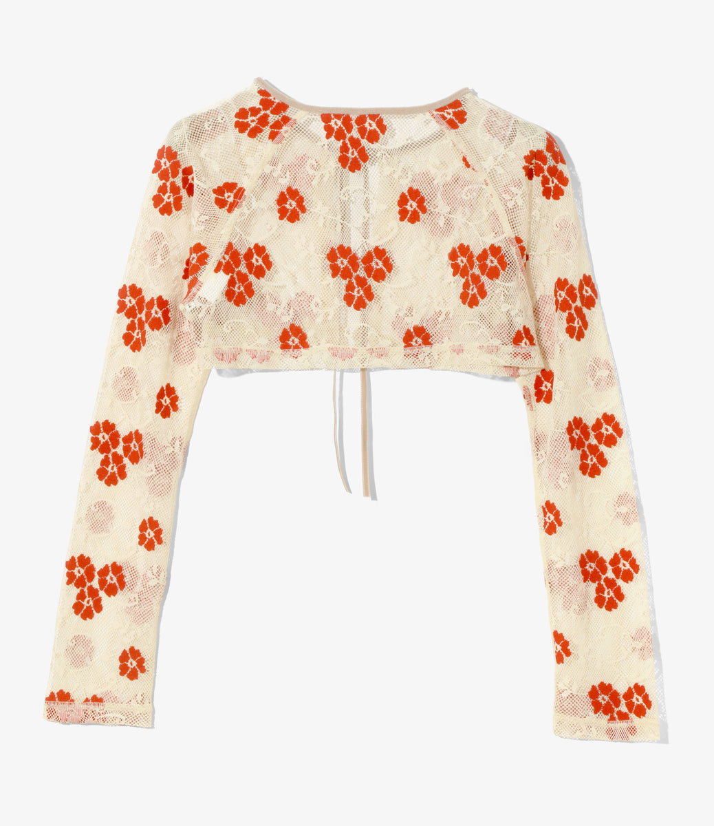 Spencer Bolero - Flower Lace – NEPENTHES ONLINE STORE