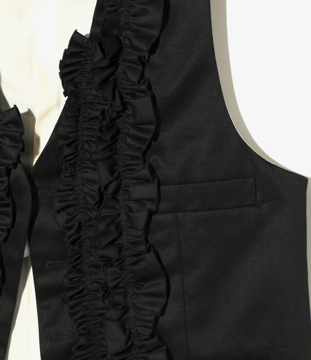 Frill Vest - Chino Cloth – NEPENTHES ONLINE STORE
