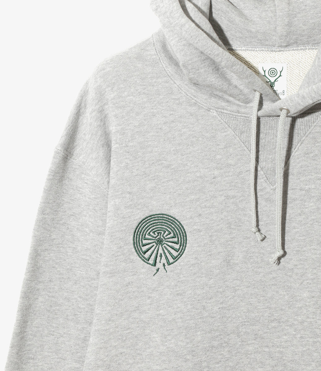 Emb. Hooded Sweat Shirt - Cotton French Terry – NEPENTHES ONLINE STORE