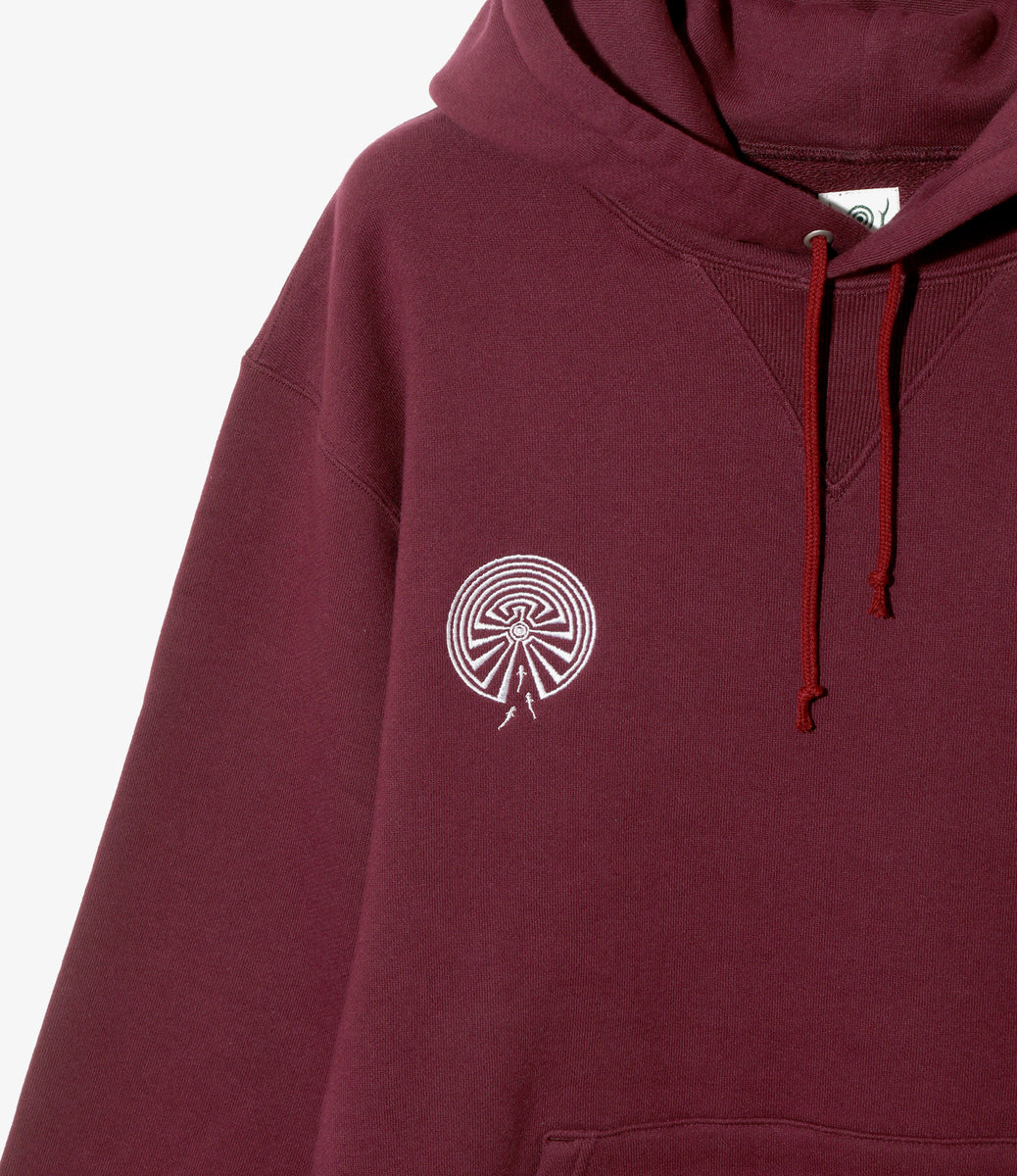 Emb. Hooded Sweat Shirt - Cotton French Terry – NEPENTHES ONLINE STORE