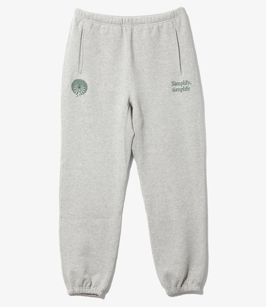 Emb. String Sweat Pant - Cotton French Terry – NEPENTHES ONLINE STORE