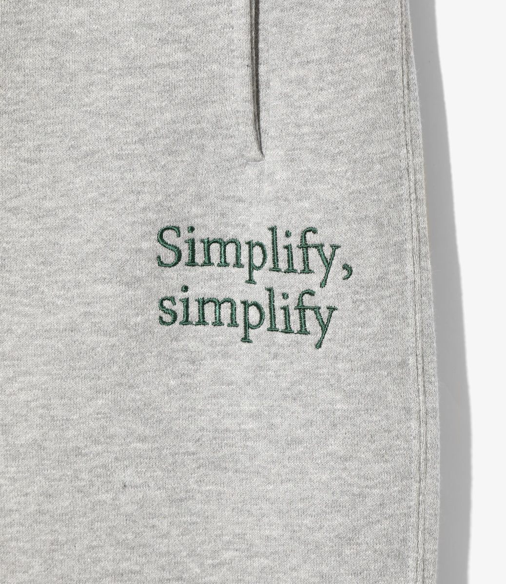 Emb. String Sweat Pant - Cotton French Terry – NEPENTHES ONLINE STORE