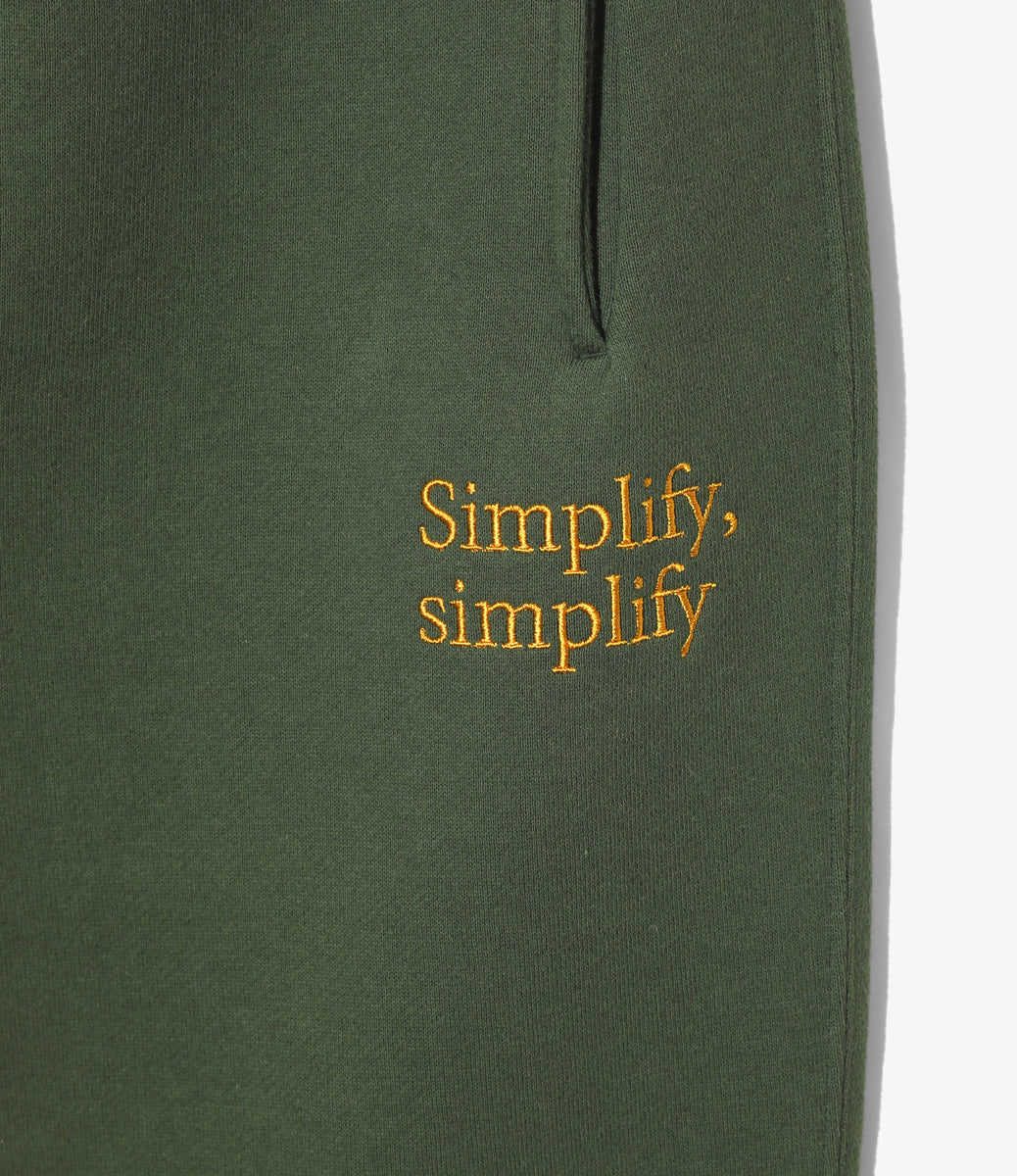 Emb. String Sweat Pant - Cotton French Terry – NEPENTHES ONLINE STORE