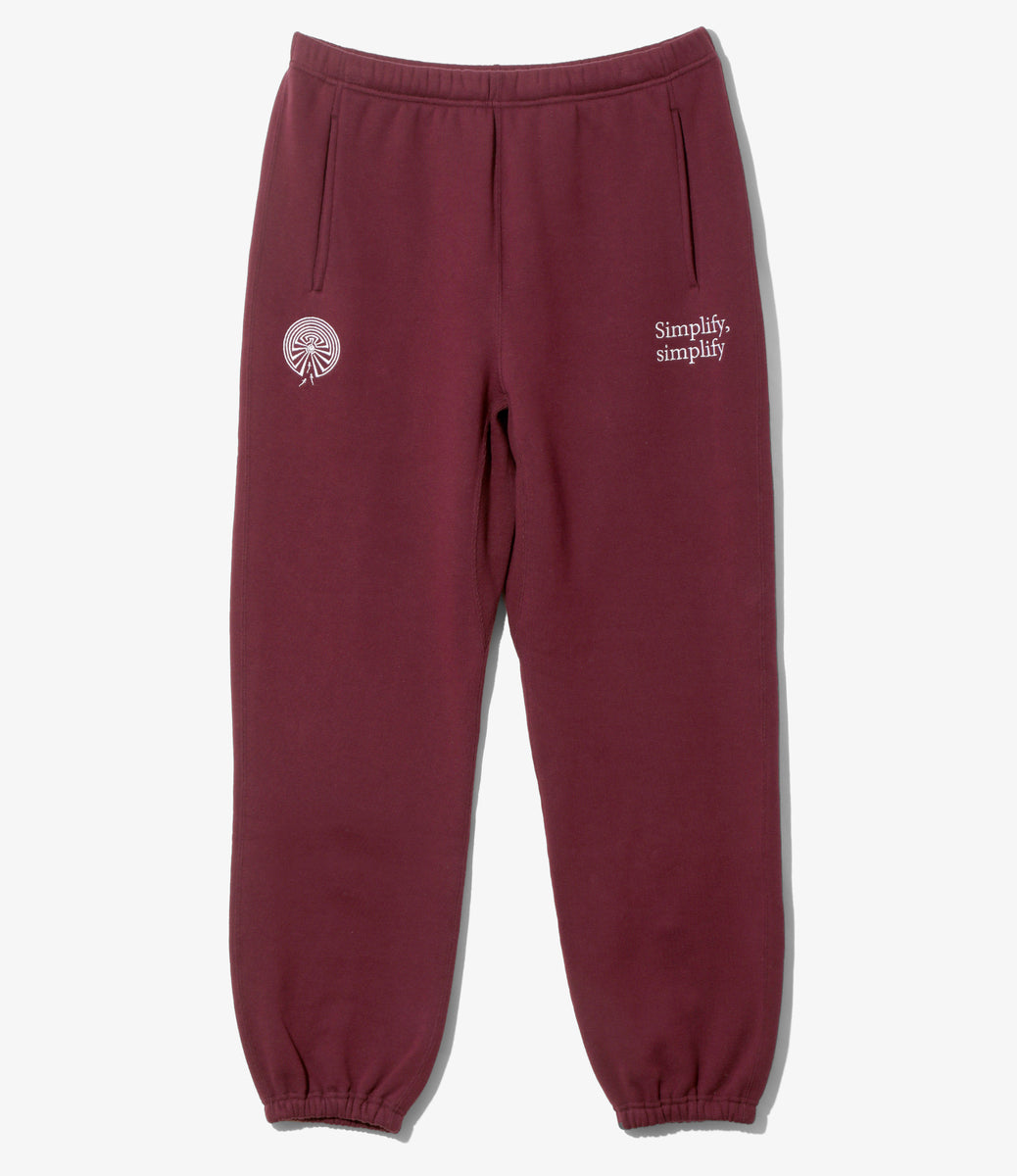 Emb. String Sweat Pant - Cotton French Terry – NEPENTHES ONLINE STORE