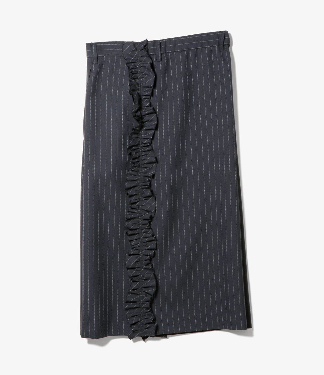 Three Quarters Frill Side Pant - Gabardine – NEPENTHES ONLINE STORE