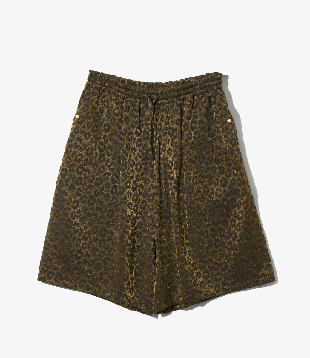 String Cowboy H.D. Short - Rayon Leopard Jacquard – NEPENTHES ONLINE STORE