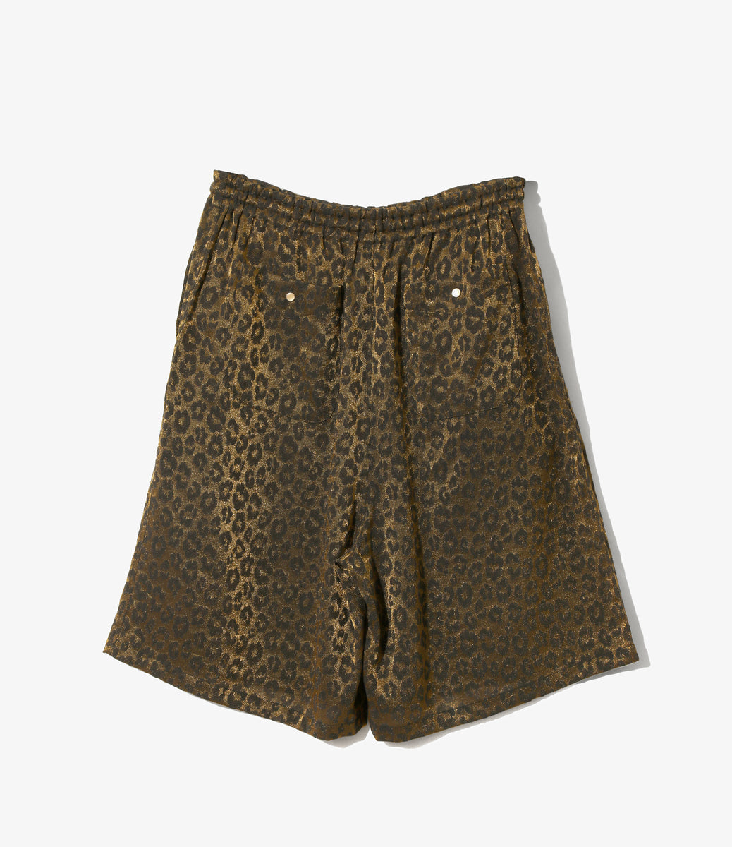 String Cowboy H.D. Short - Rayon Leopard Jacquard – NEPENTHES ONLINE STORE
